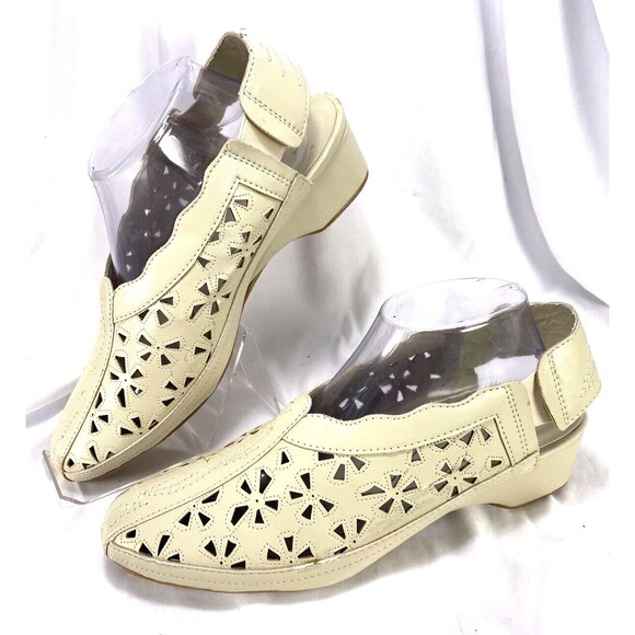 Angel Steps | Shoes | Angel Steps Womens 95m Heel Slipon Shoe Faux ...